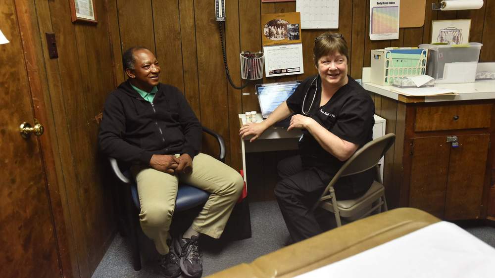 Karen Kinsell is the only doctor in Georgia's Clay County